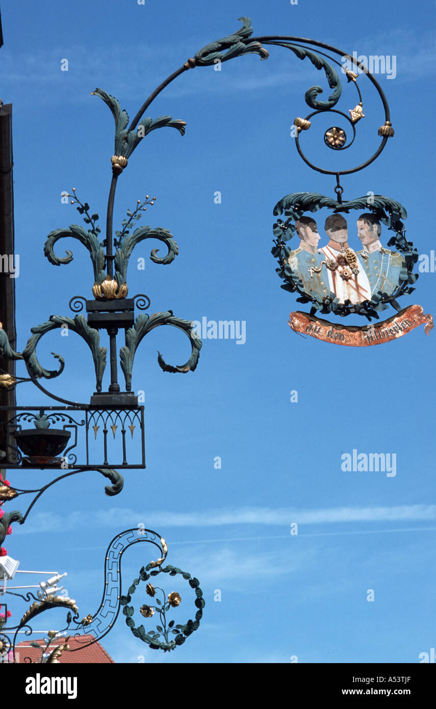 Steel Sign Tavern Wrought Iron Stock Photos & Steel Sign Tavern Wrought ...