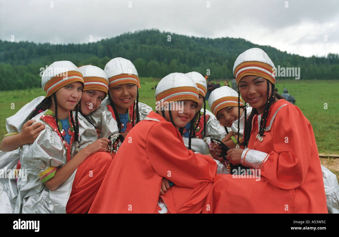 Turkic girls hi-res stock photography and images - Alamy