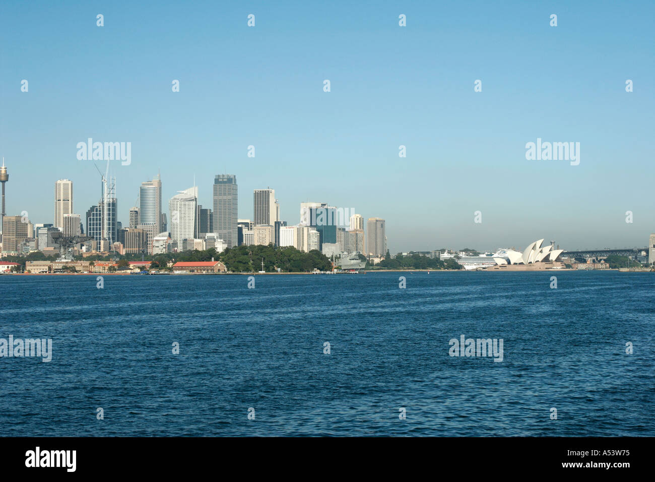 Sydney opera house and harbour harbor in australia Stock Photo - Alamy