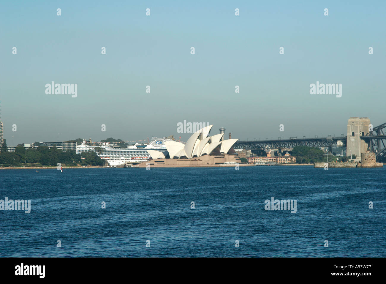 Sydney opera house and harbour harbor in australia Stock Photo - Alamy