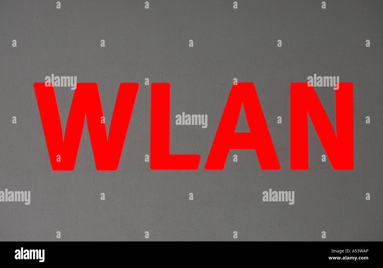 Wlan sign hi-res stock photography and images - Alamy