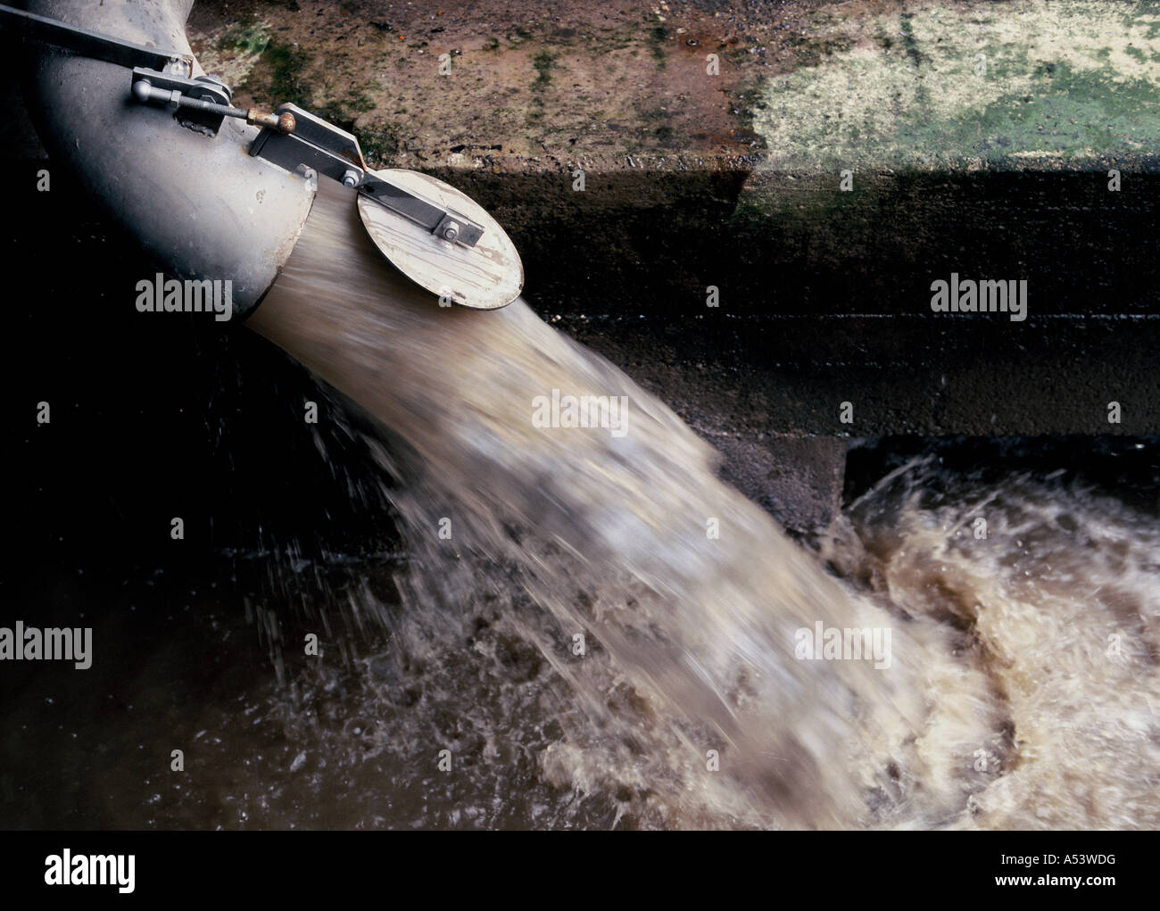 Wastewater flow hi-res stock photography and images - Alamy