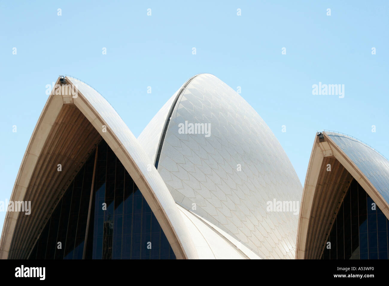 sydney opera house and harbor harbour bridge in australia Stock Photo ...