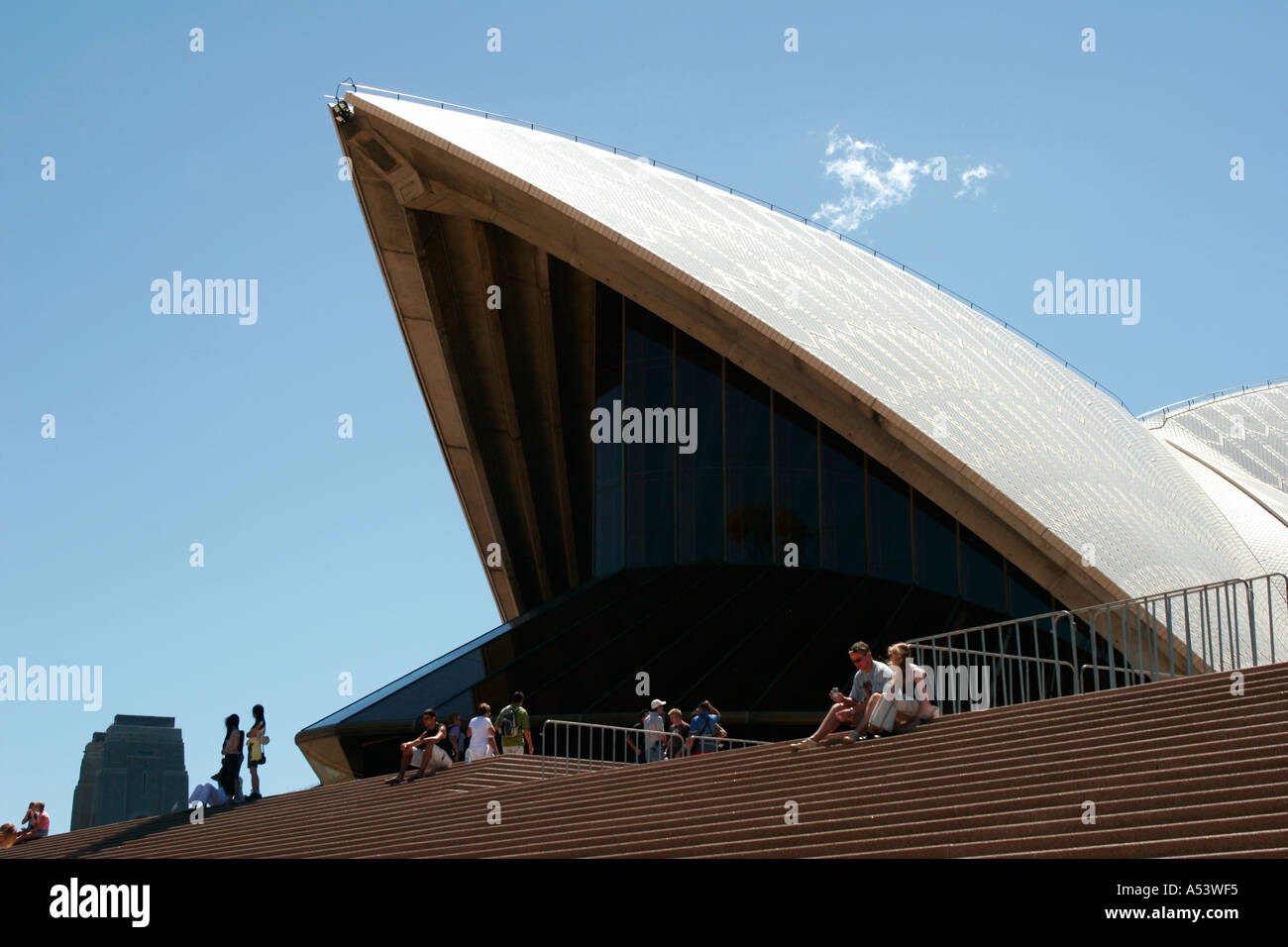sydney opera house and harbor harbour bridge in australia Stock Photo ...