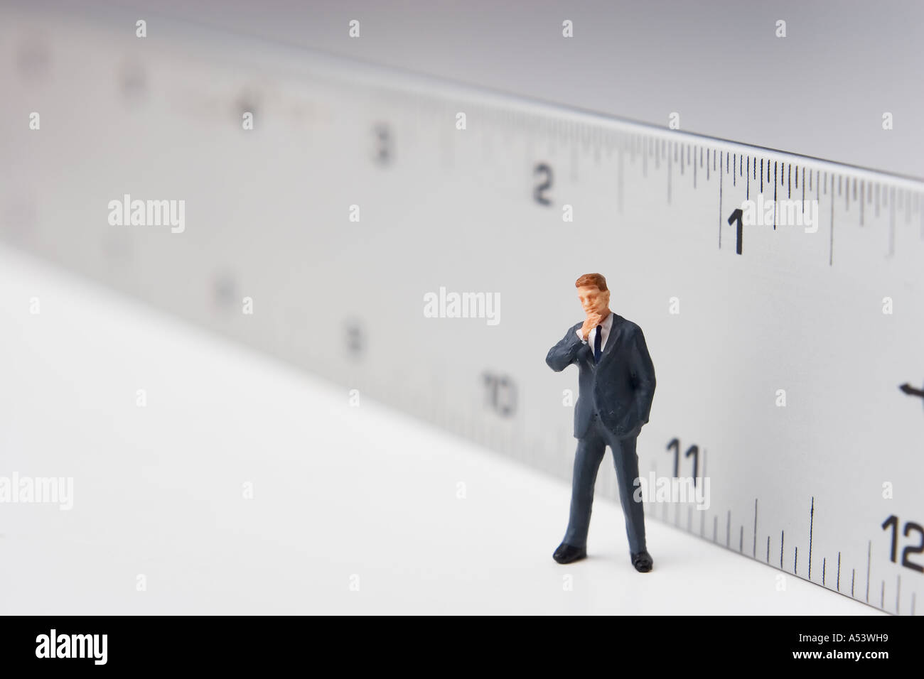 Measure of a man Stock Photo - Alamy