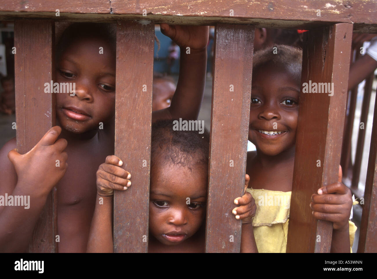 Painet ha2213 4358 children haiti childrens center les cayes country ...