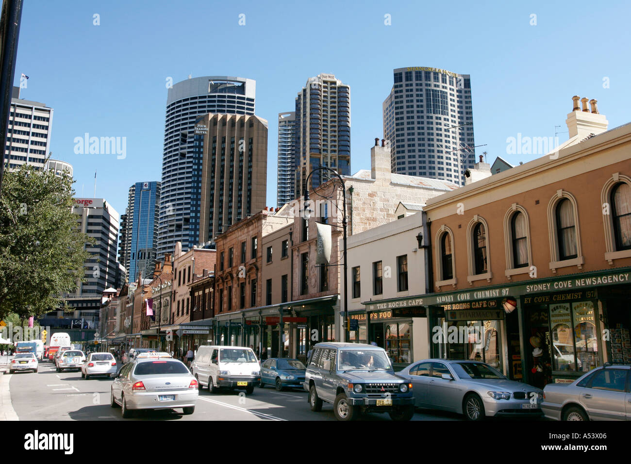 Colonial buildings the rocks sydney hi-res stock photography and images ...