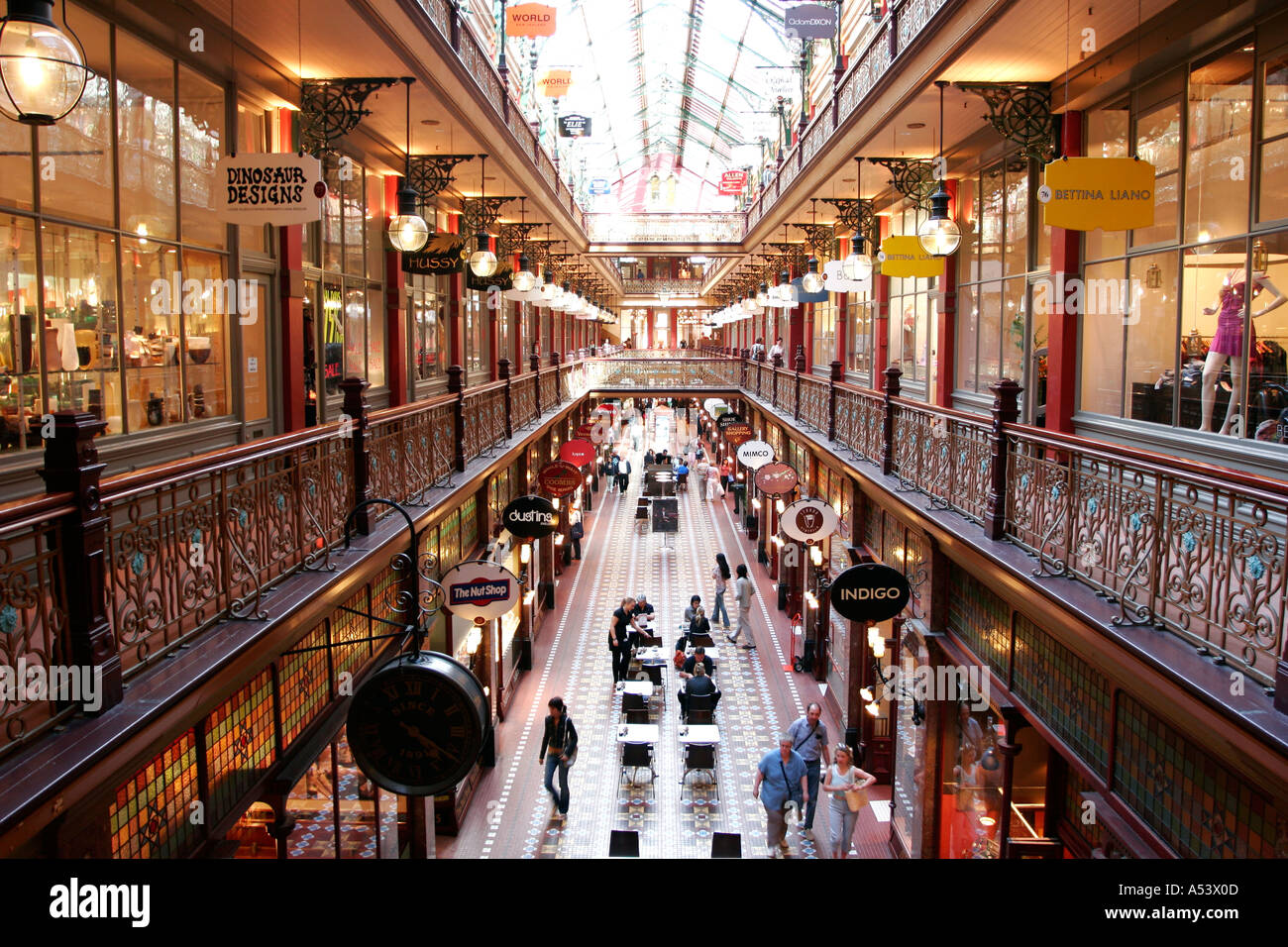 The Queen Victoria Building in Sydney Australia Stock Photo - Alamy