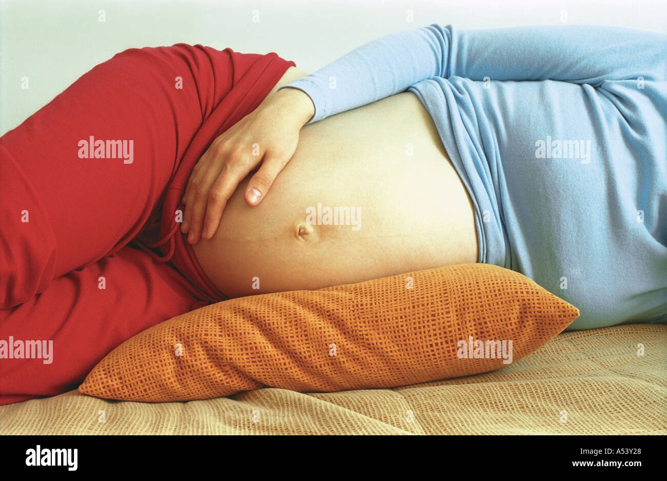 Close up woman navel skin hi-res stock photography and images - Alamy