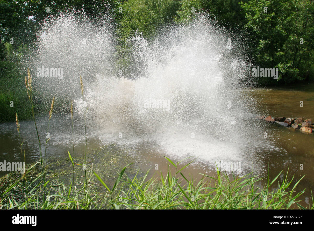 Leaping water fountain hi-res stock photography and images - Alamy