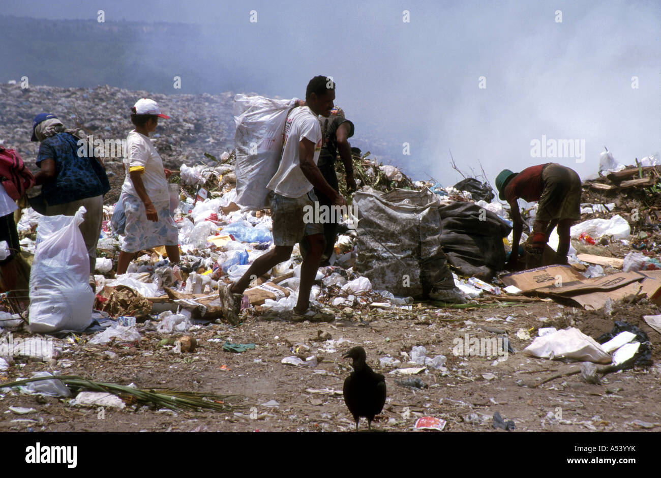 Painet ha2355 5180 brazil environment scavengers work garbage dump joao ...