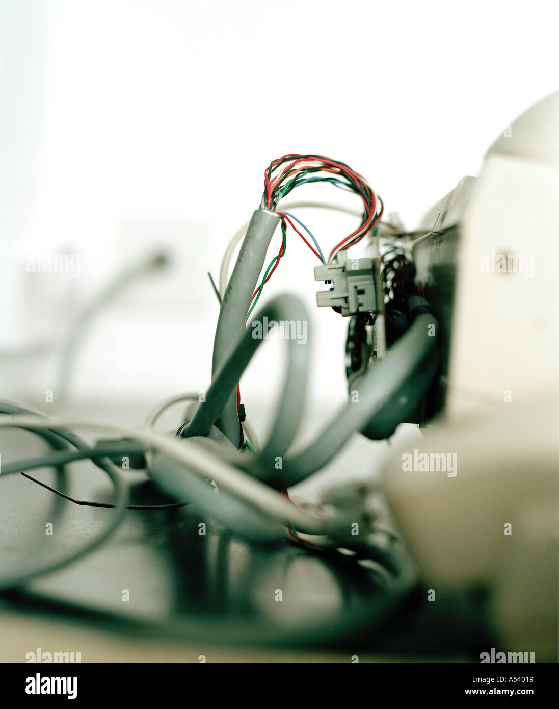 Output wires hi-res stock photography and images - Alamy