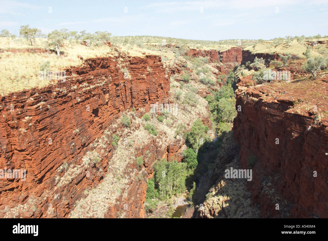 Red Gorge Karijini National Park Pilbara region western australia WA ...