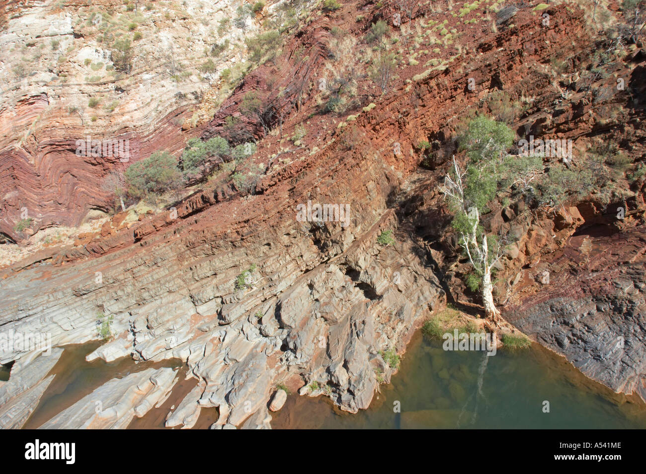 Hamersley Gorge Pilbara region western australia WA Stock Photo - Alamy
