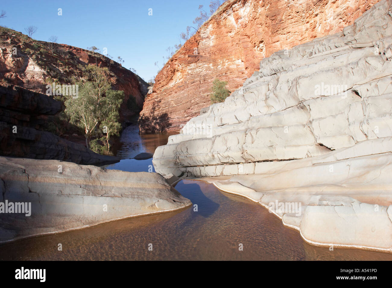 Hamersley Gorge Pilbara region western australia WA Stock Photo - Alamy