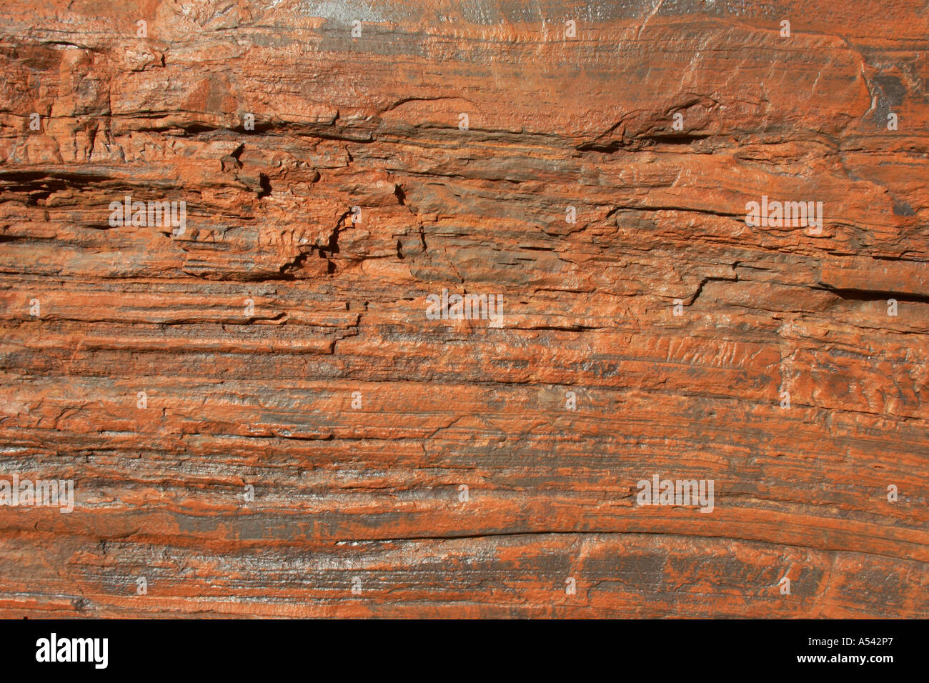 Red rocks Dales Gorge Karijini National Park Pilbara region western ...