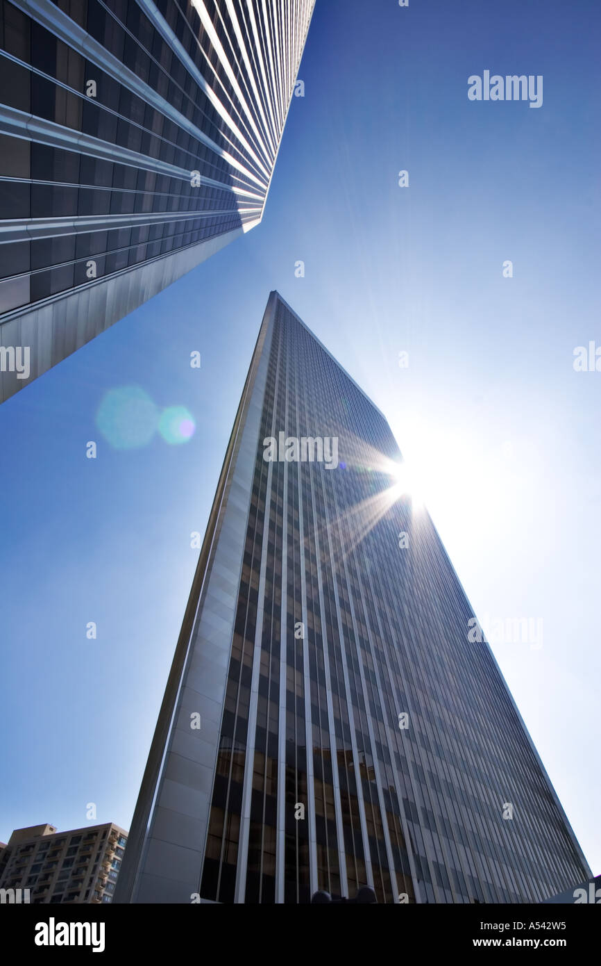 Century City Plaza Towers Los Angeles California Stock Photo - Alamy