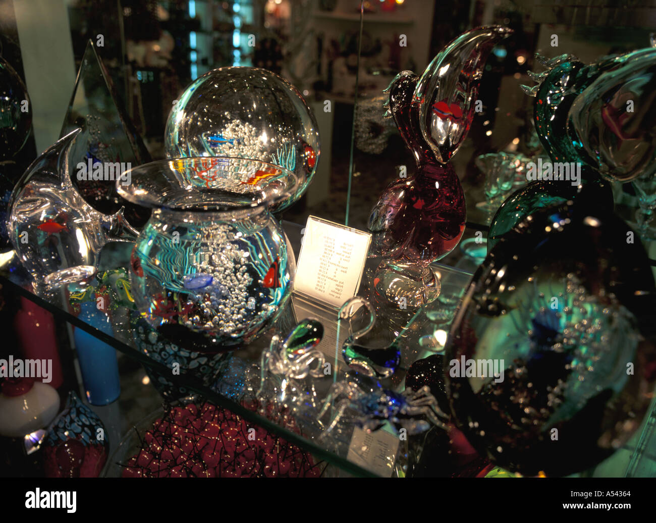 Italy Venice Murano glass Stock Photo - Alamy