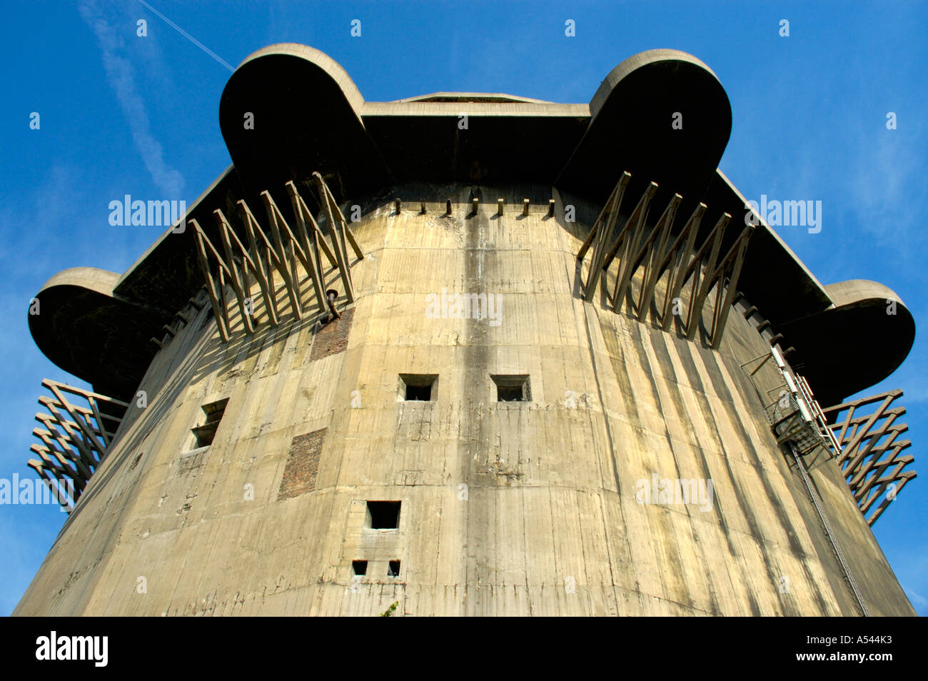 Flak tower of world war 2 Vienna Austria Stock Photo - Alamy