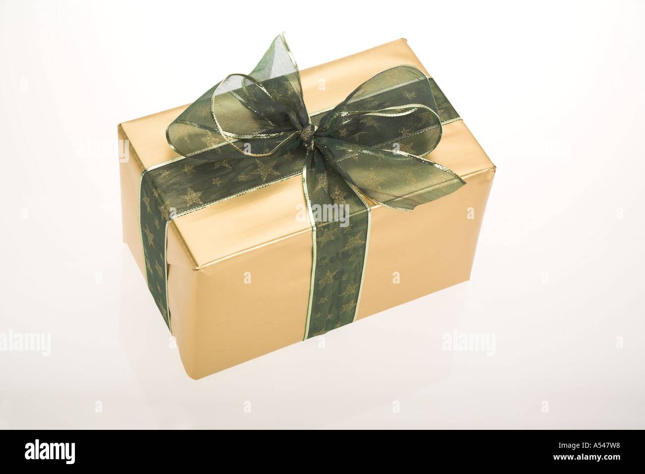 Present cut out in front of white background Stock Photo - Alamy