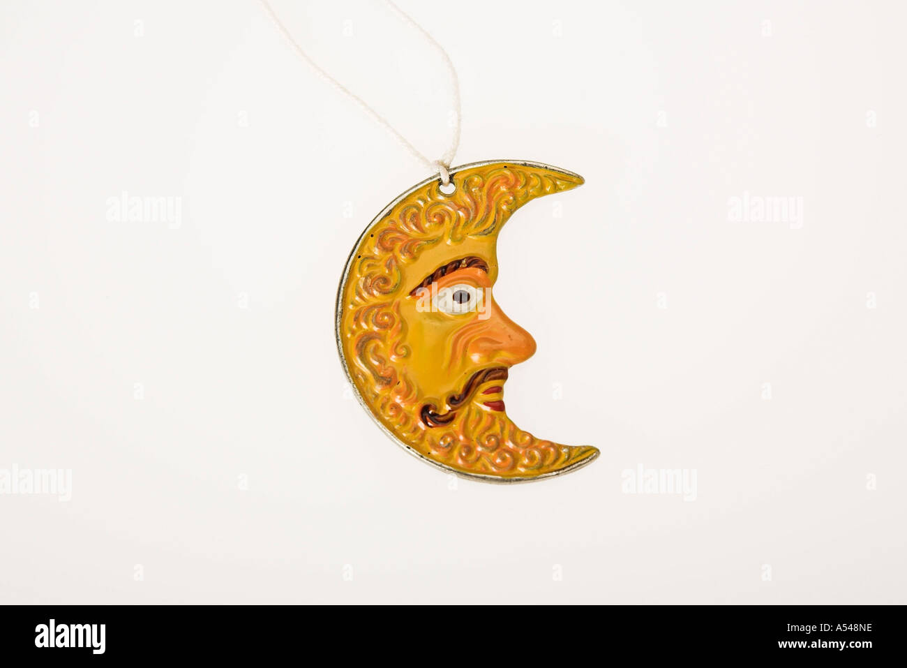 Metal moon trimmings Stock Photo - Alamy