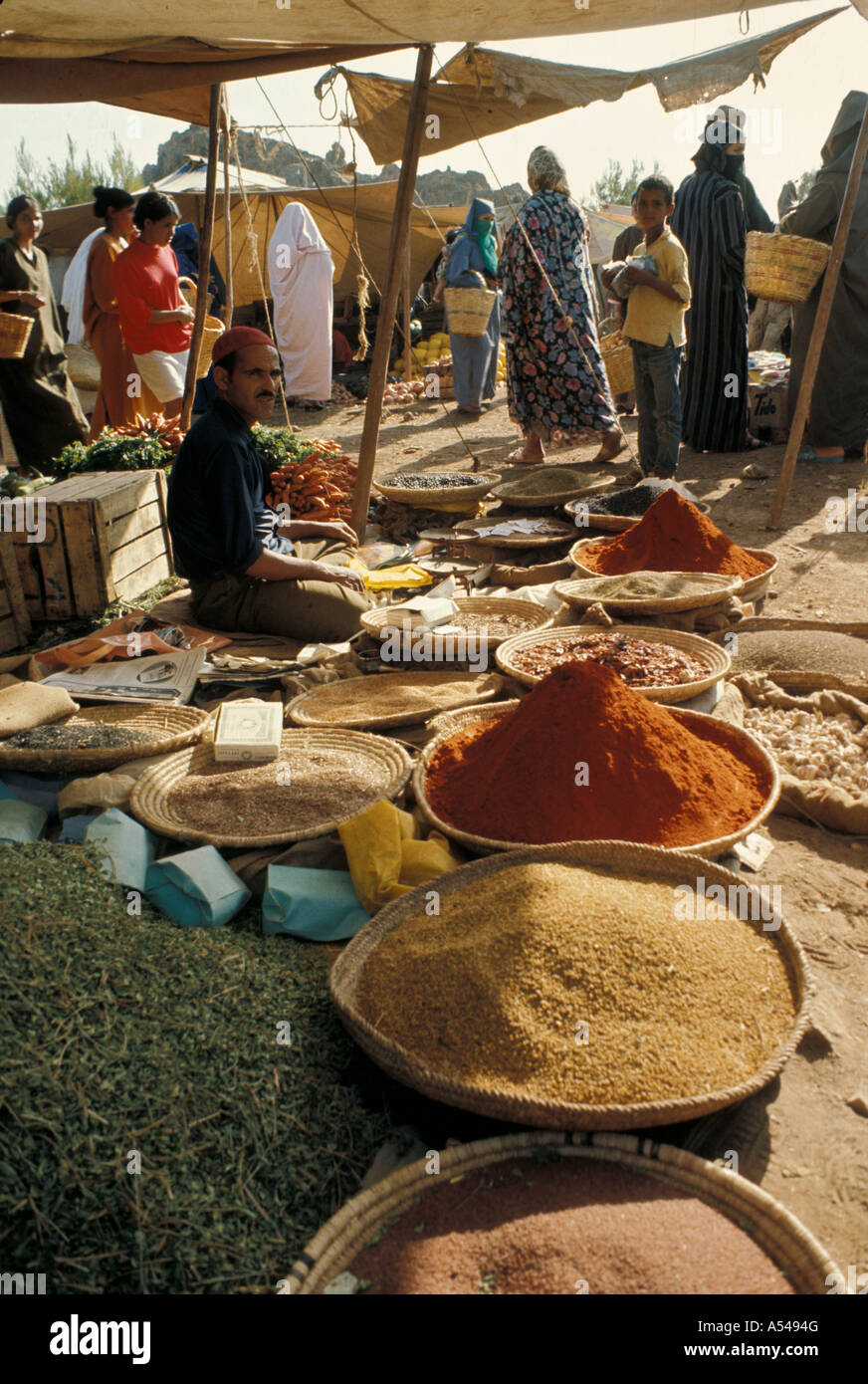 Azrou market hi-res stock photography and images - Alamy