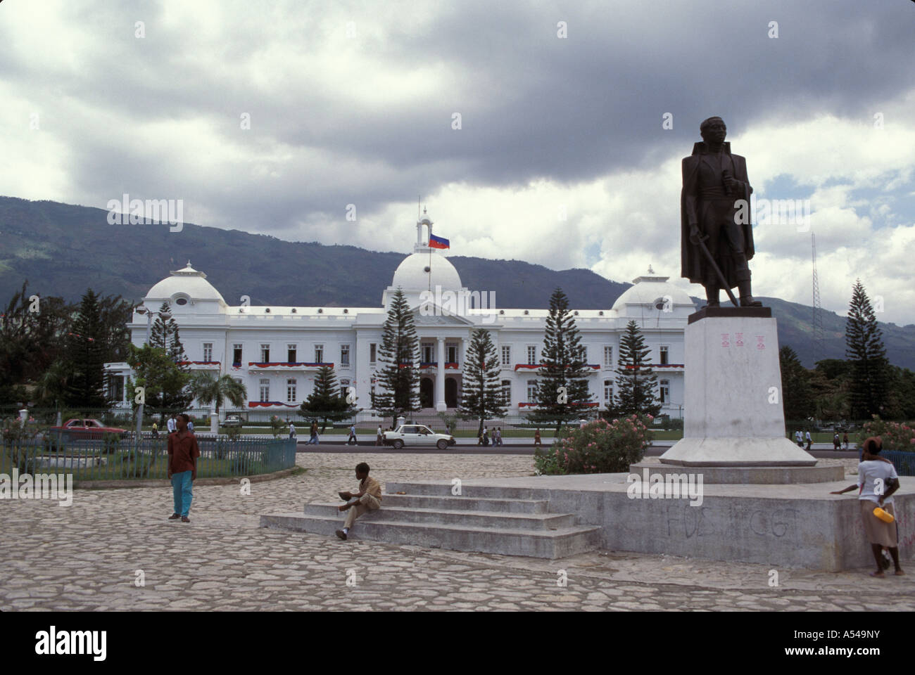 Painet hn1770 3735 haiti national palace port au prince country ...