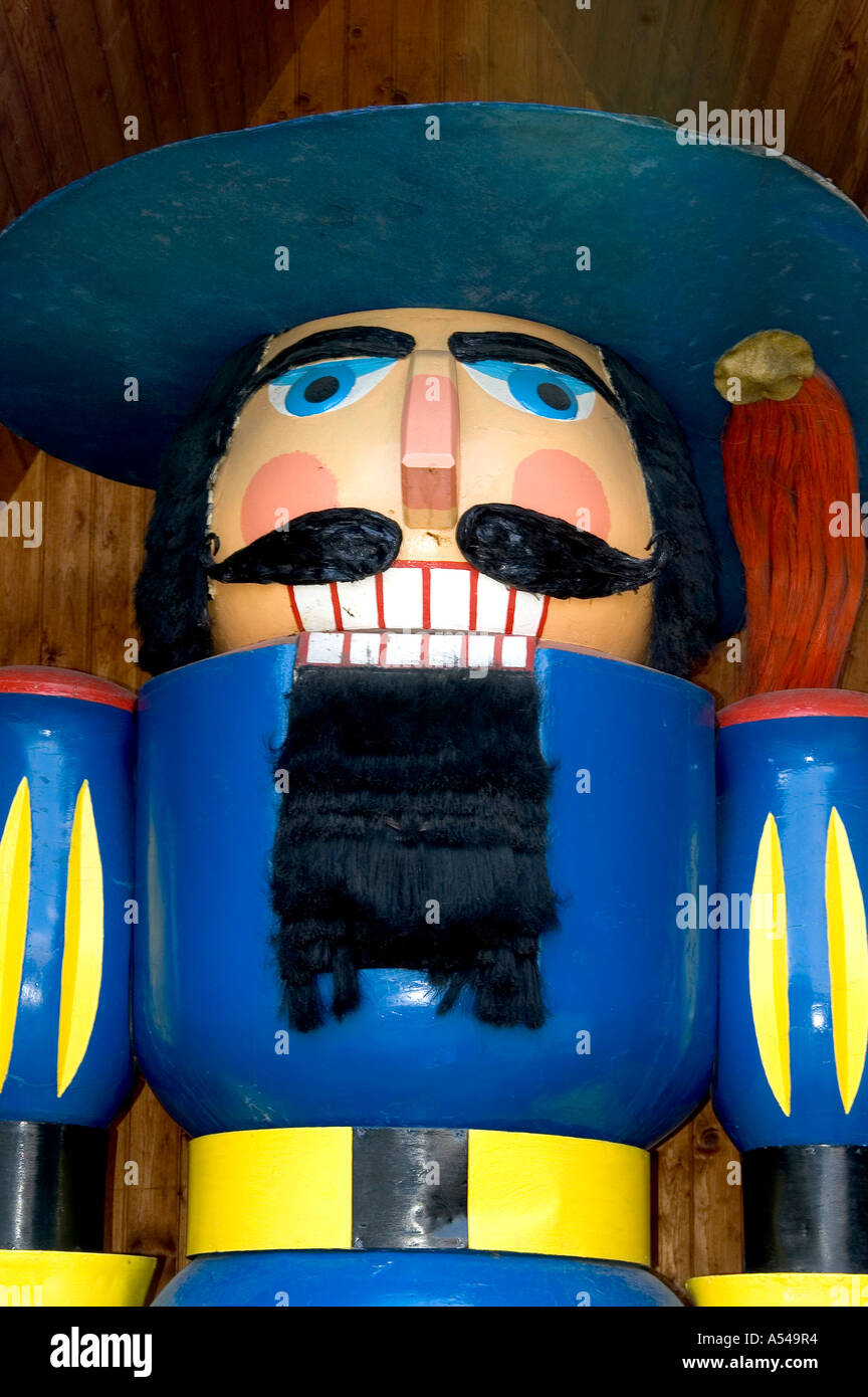 Nut cracker Seiffen Erzgebirge Germany Stock Photo - Alamy