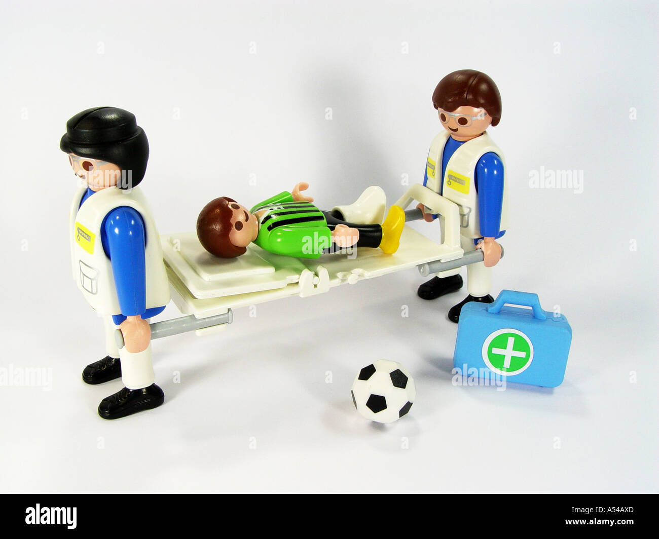 Sick soccer player Stock Photo - Alamy