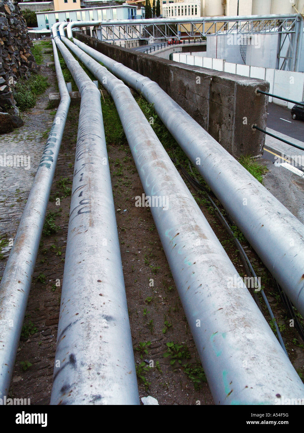 pipes, oil tubes Stock Photo - Alamy