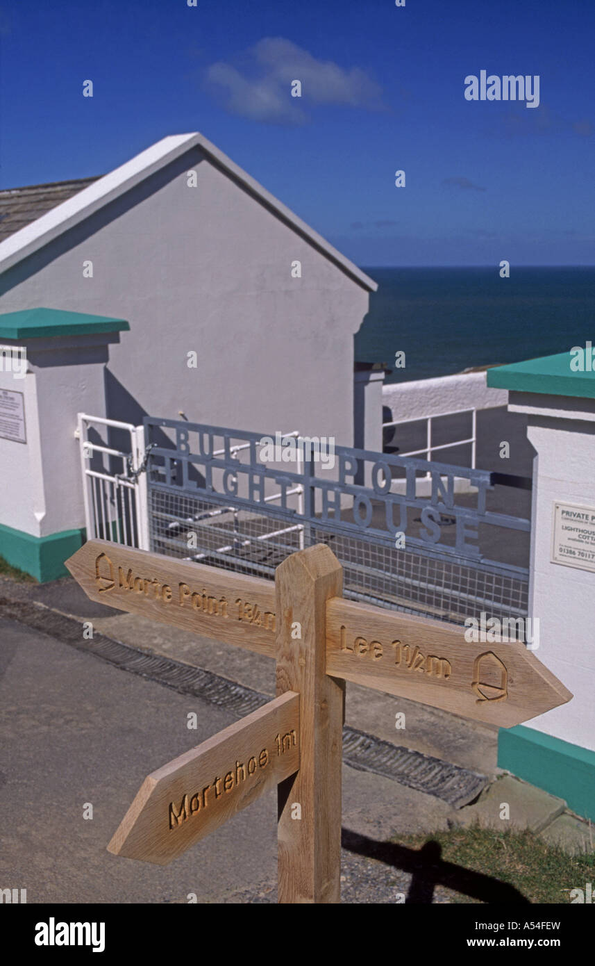 Bull Point Lighthouse, Mortehoe. West Country. Devon. XPL 4769-447 ...