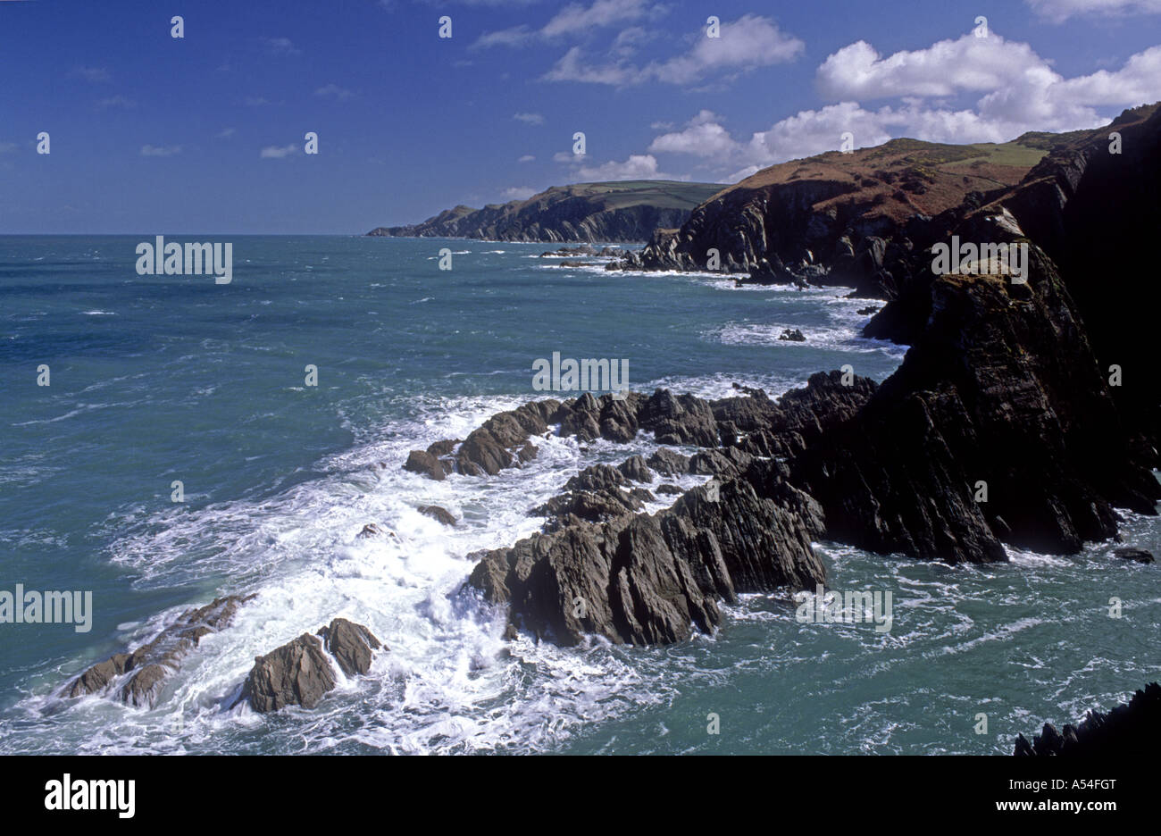 Bull Point Coastline Mortehoe West Country, Devon. XPL 4772-447 Stock ...