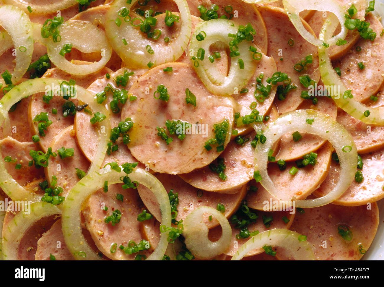 Herb Cold Cut Salad Stock Photo - Alamy