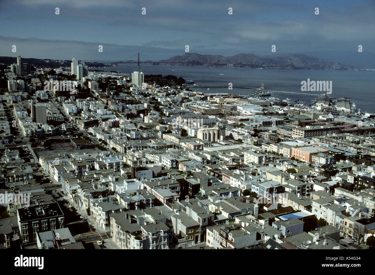 Top View San Francisco California USA Stock Photo - Alamy
