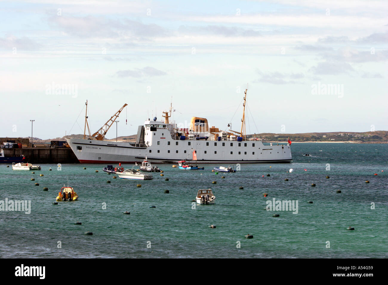 Cornwall to scillies ferry hi-res stock photography and images - Alamy