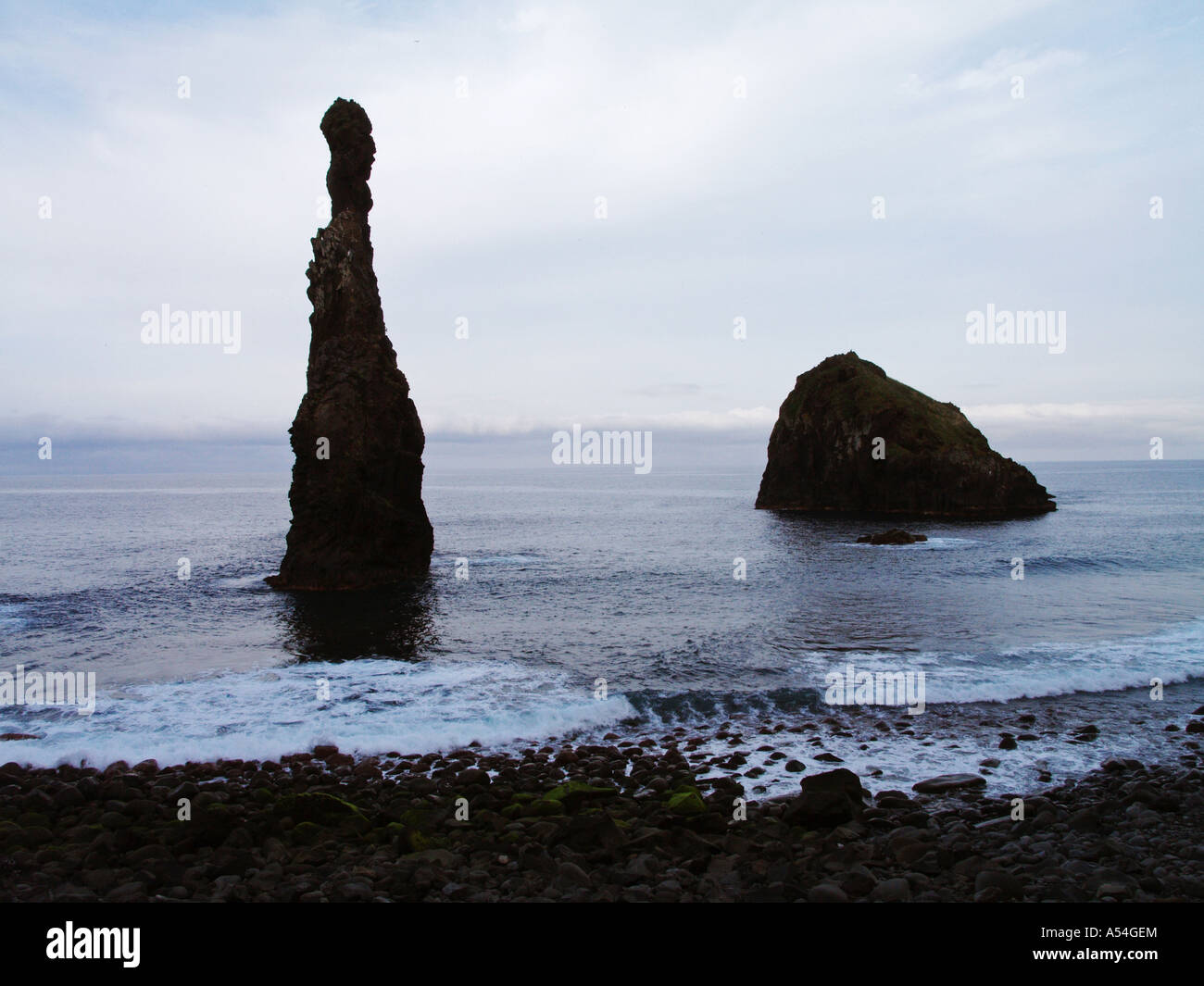 rock formation at the north coast, Madeira Stock Photo - Alamy