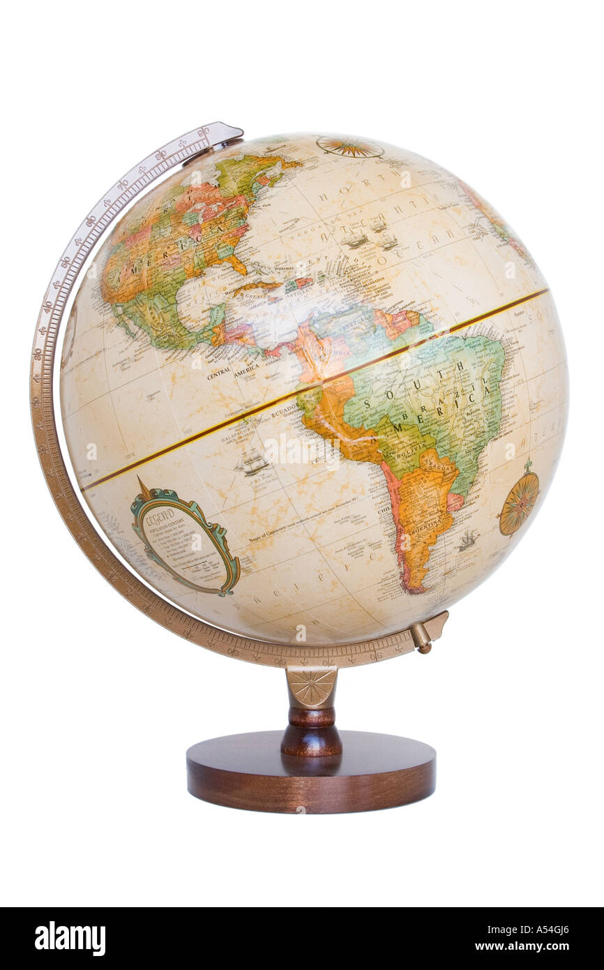 Antique globe hi-res stock photography and images - Alamy