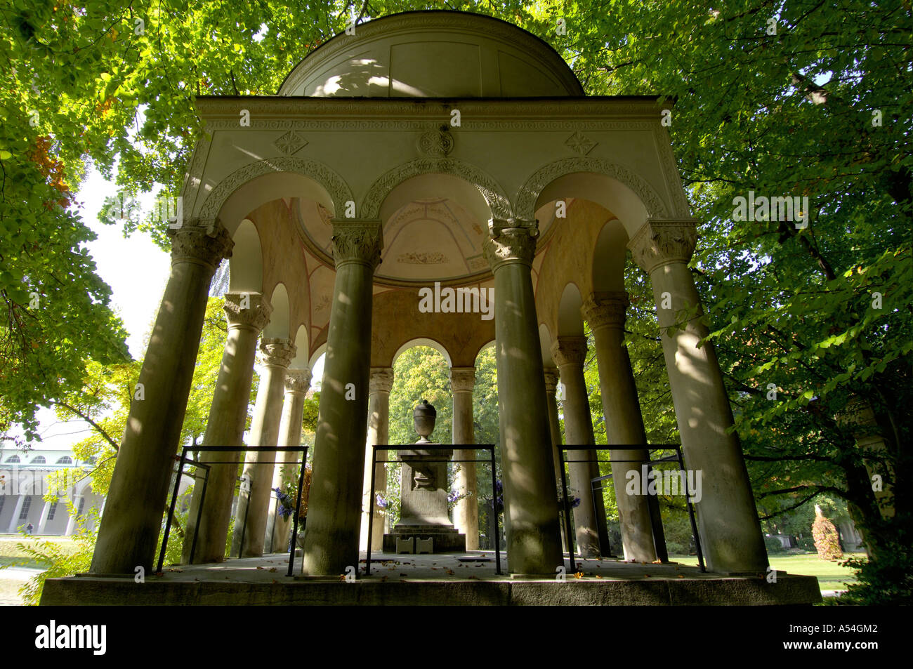 Munich forest cemetery hi-res stock photography and images - Alamy