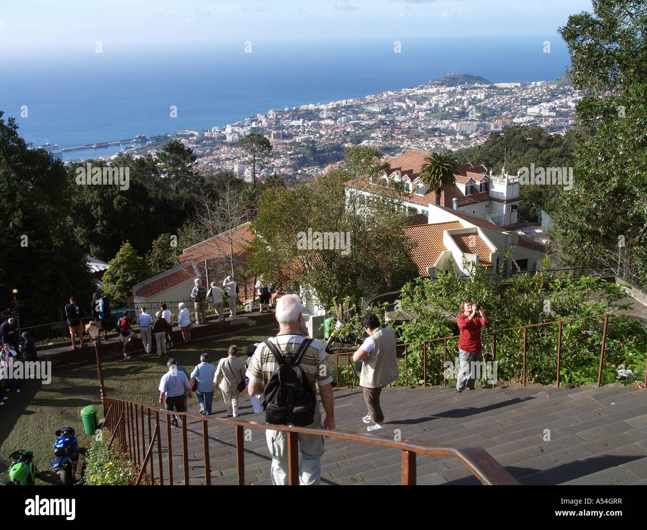 Madeira funchal monte village hi-res stock photography and images - Alamy