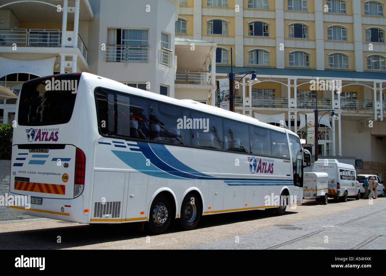 Business tourbus tourist touring bus south africa rsa hi-res stock ...