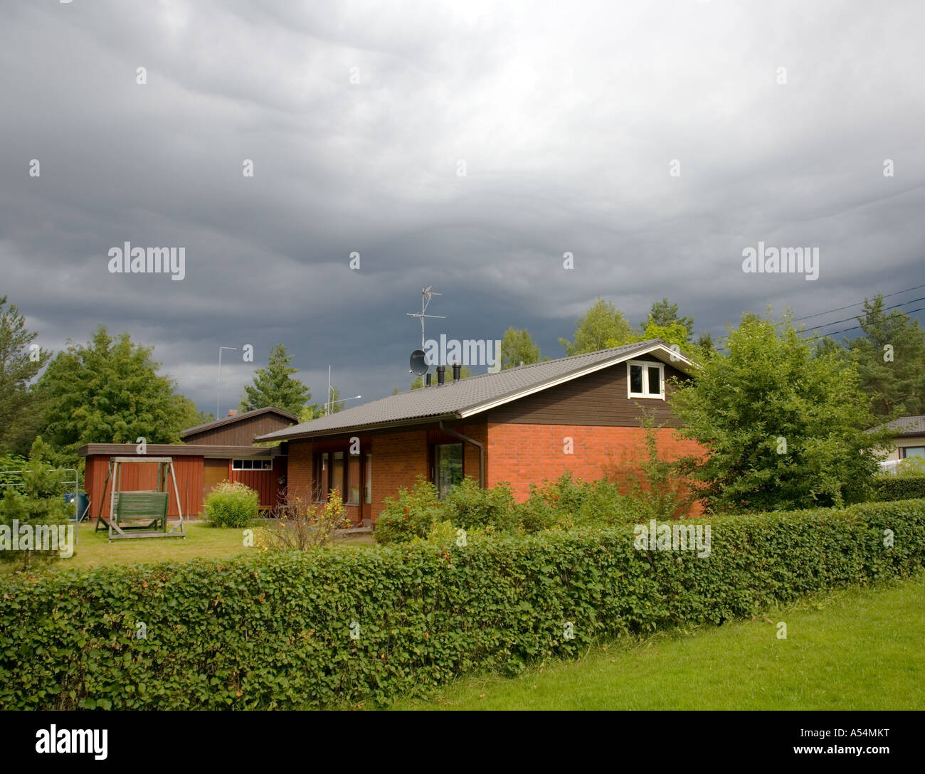 Typical finnish home hi-res stock photography and images - Alamy