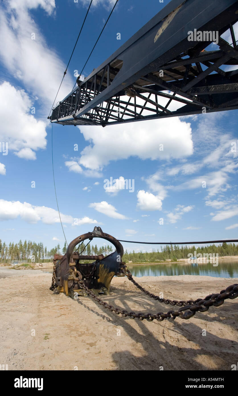 Bucket chain dredger hi-res stock photography and images - Alamy