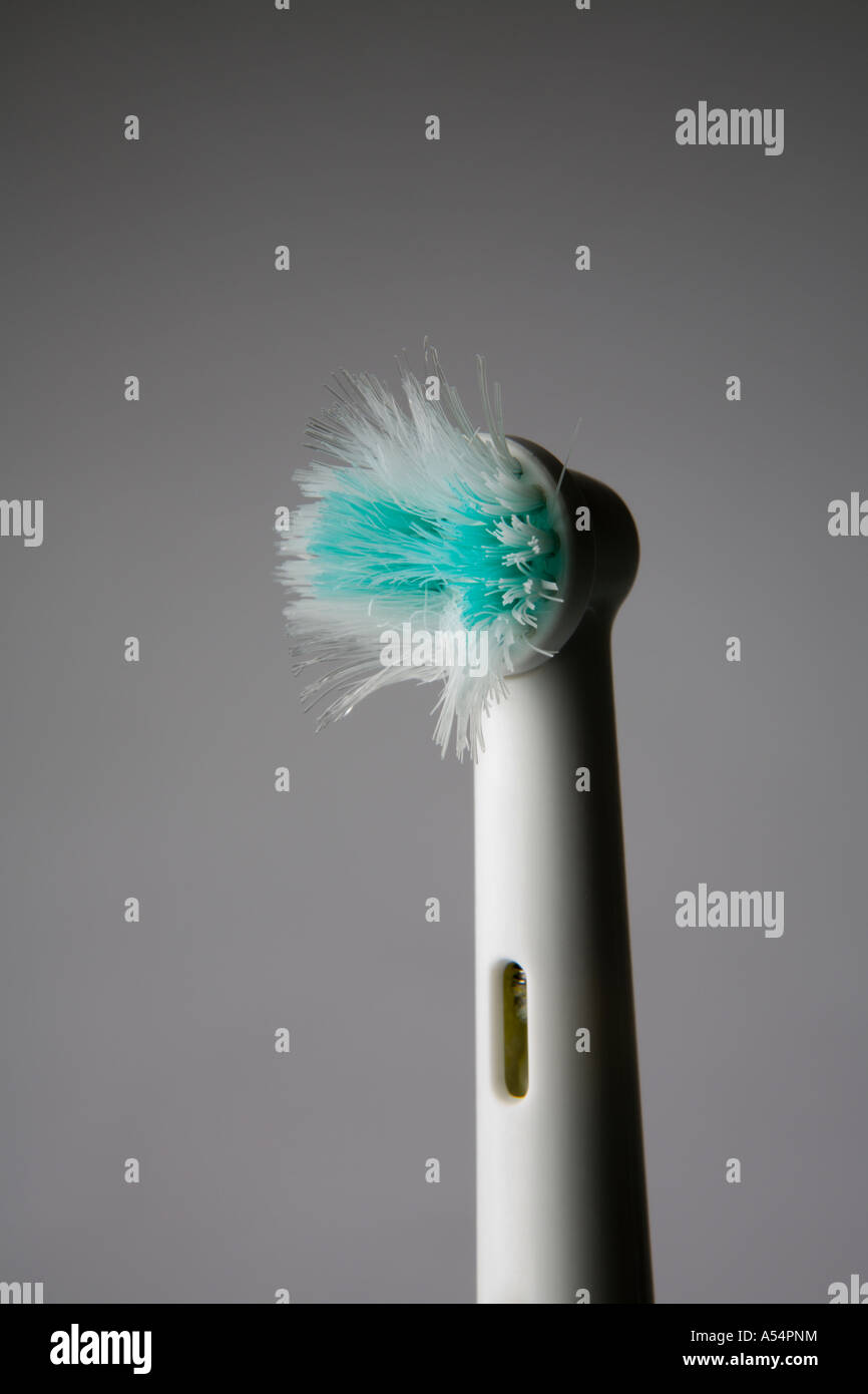 studio image of well used toothbrush Stock Photo - Alamy