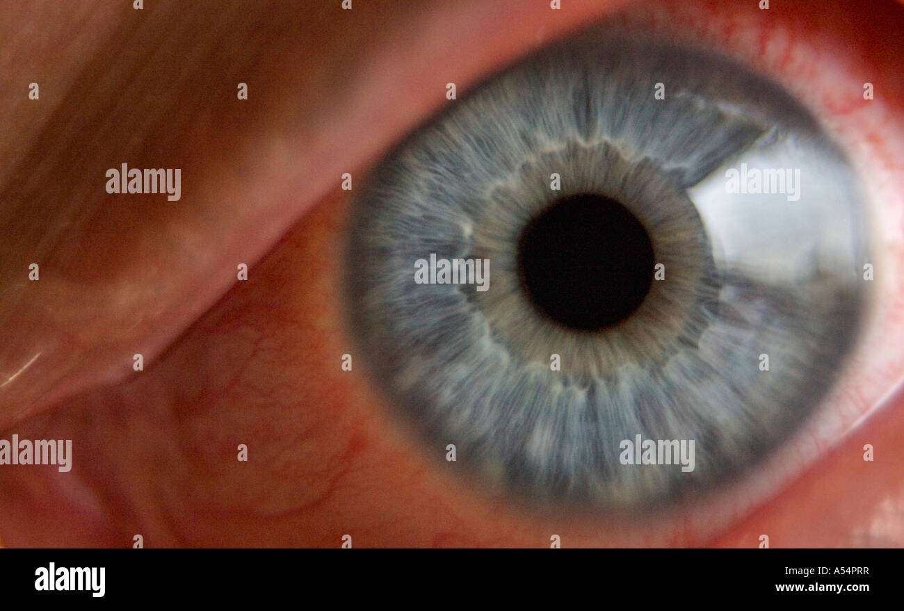 Mans eye close hi-res stock photography and images - Alamy