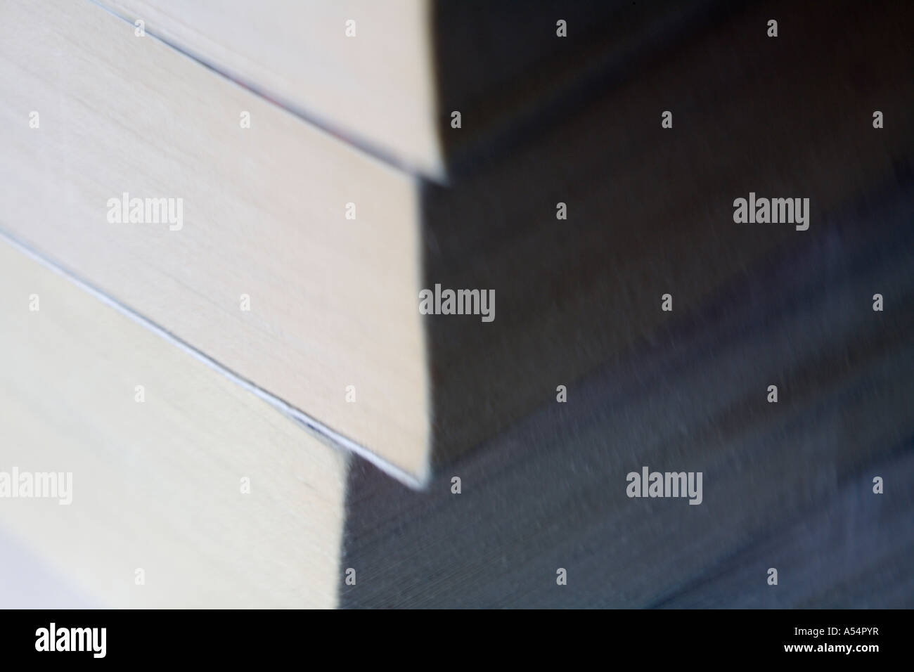 side view of books Stock Photo - Alamy