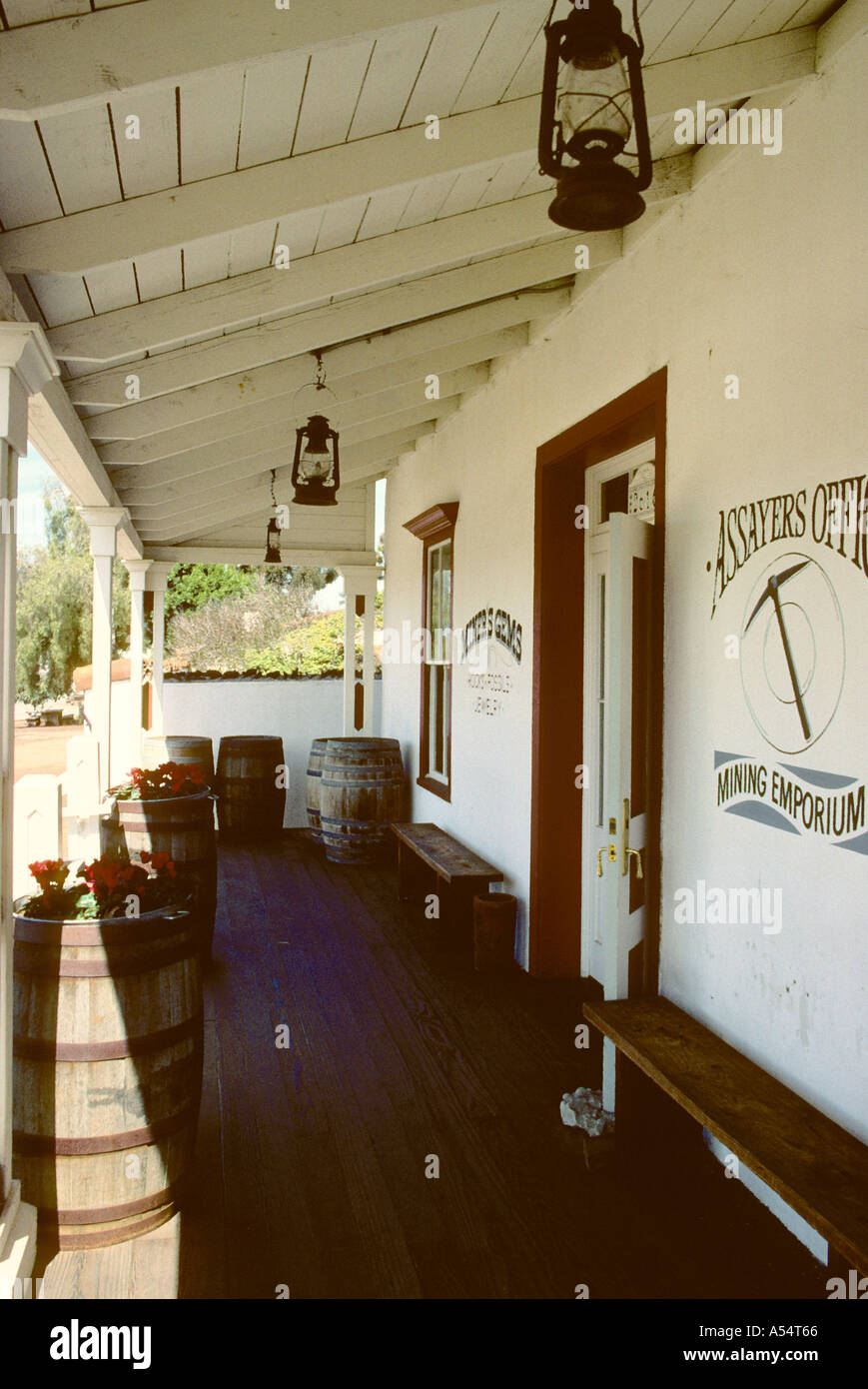 Assayer s office Old San Diego California USA Stock Photo - Alamy