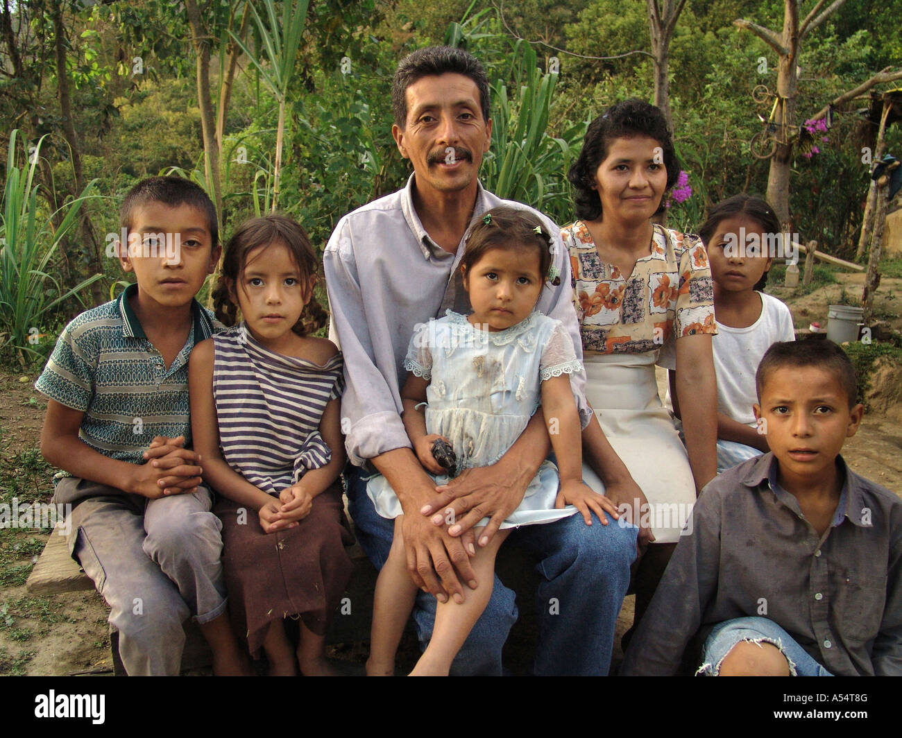 Painet ip1938 honduras family banadero danli country developing nation ...