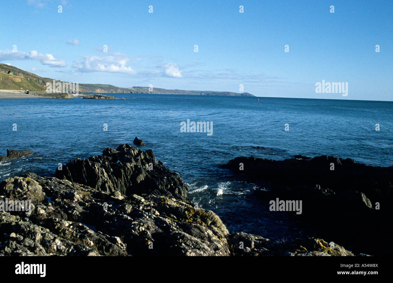 Rame head beach hi-res stock photography and images - Alamy
