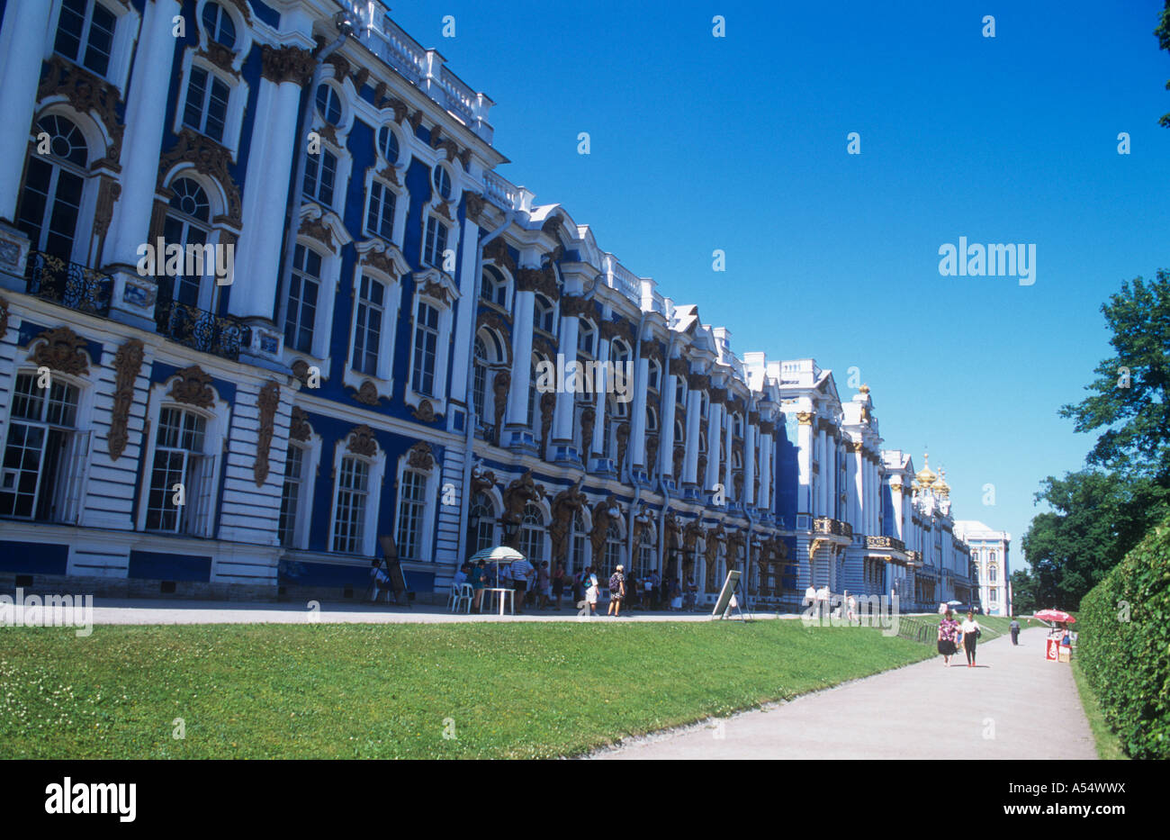 Catherine Palace, Pushkin, Russia Stock Photo - Alamy