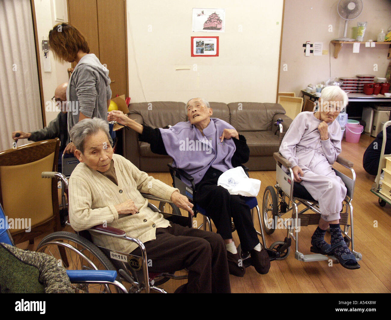 Japan aging hi-res stock photography and images - Alamy